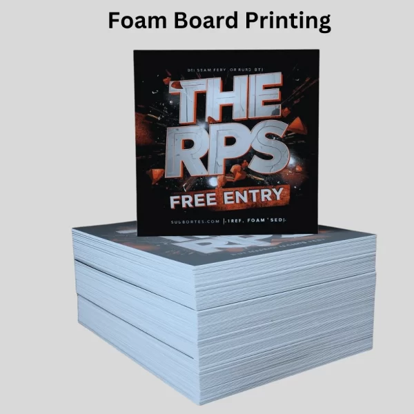 Custom Foam Board Printing Dubai | Posters & Exhibition Boards